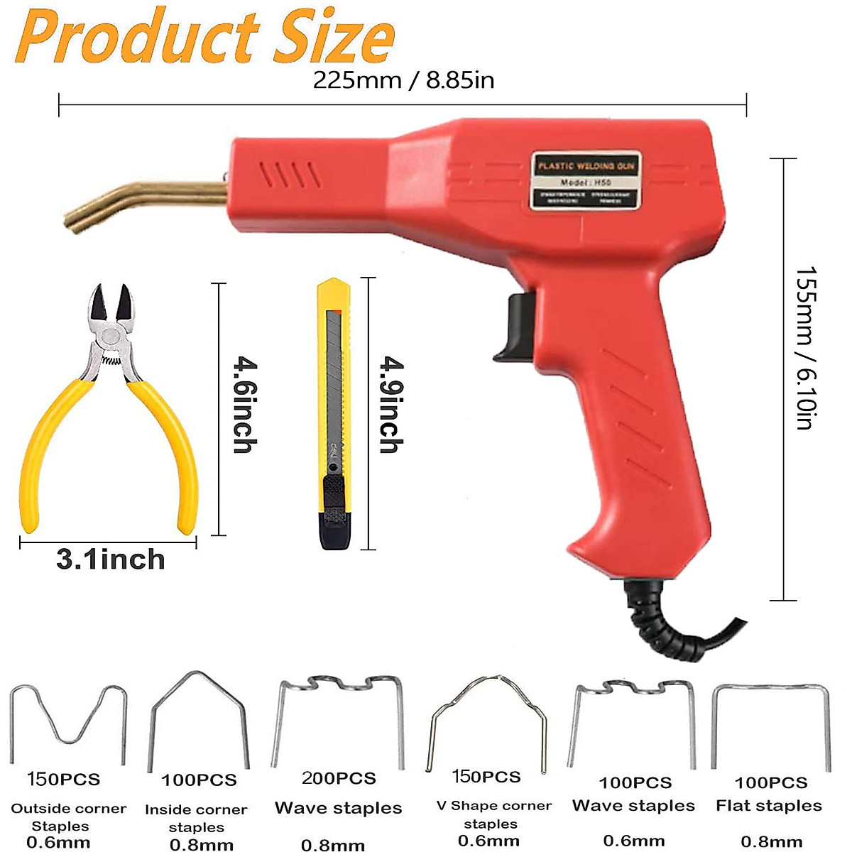 Plastic Welding Machine Kit - Repair Your Car Bumpers