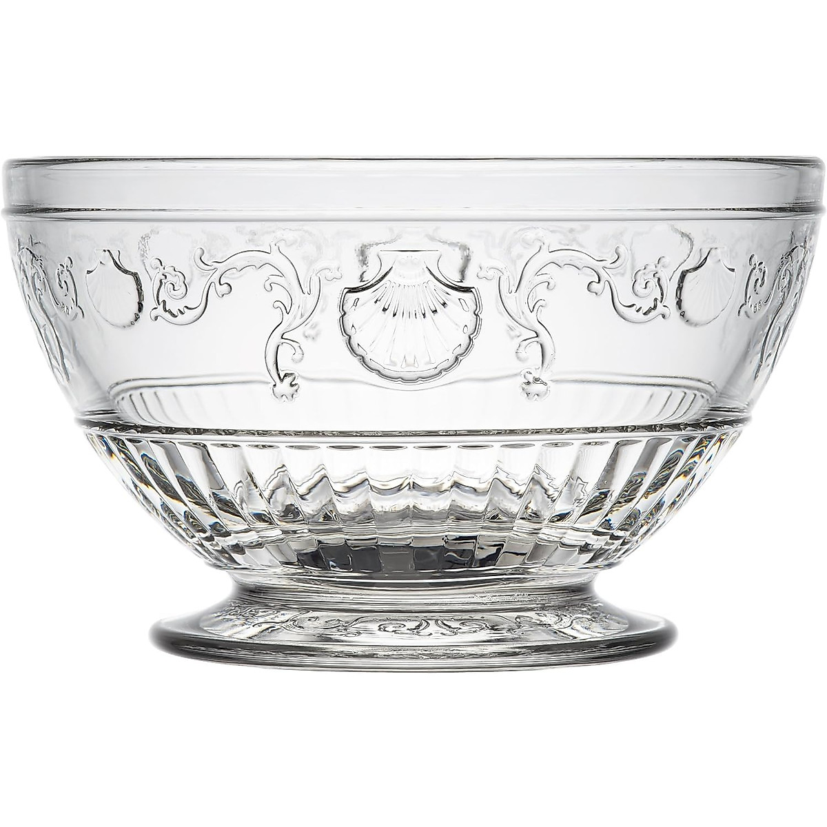 La Rochere Versailles Bowl (Set of 6), 21 oz, Clear