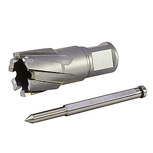 MAXTOOL 9/16" x1-3/8 TCT Annular Cutters & Pin Carbide Tip Slugger 14mmx35mm Magnetic Core Drills Slug Cutter 1-3/8" Deep Weldon Shank; ANW00S35R036