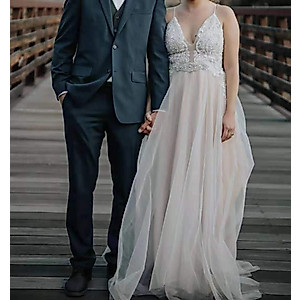 WEZTEZ Bridal Belt Handmade Crystal Wedding Sash Rhinestone Sash for Flower Girl Evening Dress(Silver-organza white)