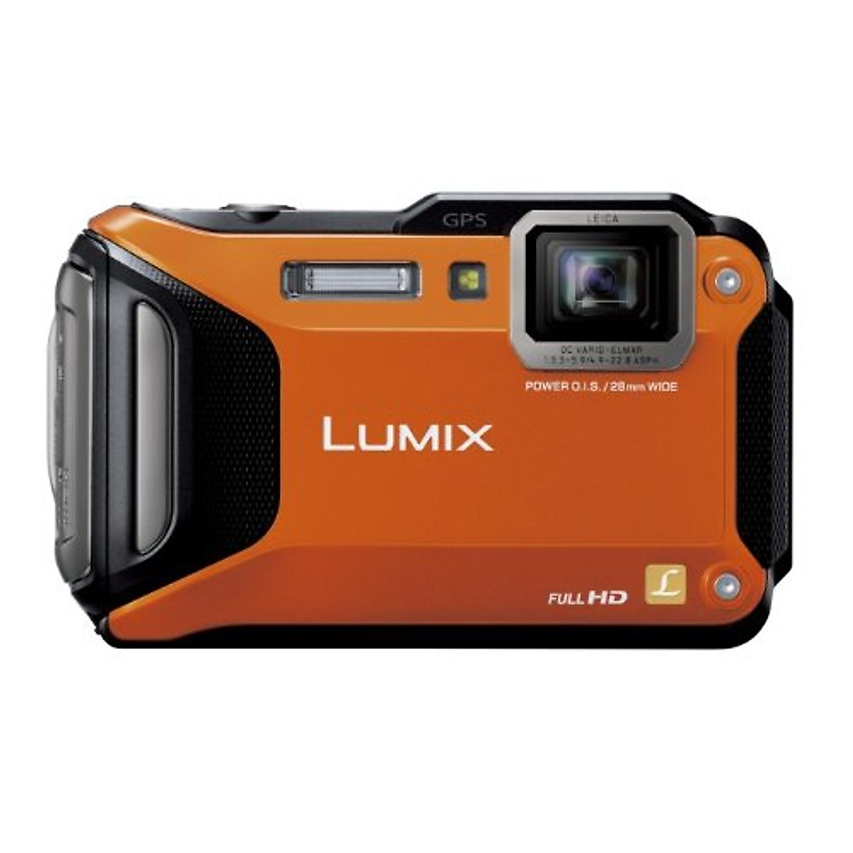 Panasonic Lumix DMC-FT5 Tough Shock & Waterproof Wi-Fi GPS Digital Camera (Orange)