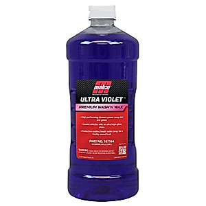 Malco Ultra Violet Premium Wash'n Wax – Best 2-in-1 Car Wash and Wax/Cleans and Provides A Durable, High-Gloss Shine in One Fast and Easy Step / 64Oz. (107164)