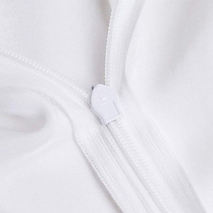 rouihot Set of 2 Linen Throw Pillow Covers 16x16 Inch Blue Pink Spring Gnome Garden Flowers Home Decor Pillowcases Square Pillow Cases Cushion Covers for Sofa Bed