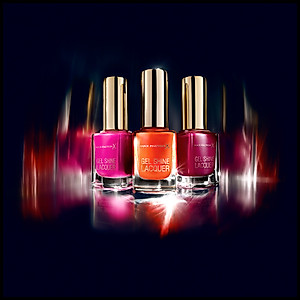 Max Factor Gel shine nail lacquer, 35 lacquered violet for women, 0.37 Ounce