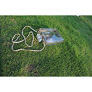 Women Acrylic Transparent Paris Perfume Shape Evening Bags Purses Clutch Vintage Banquet Handbag