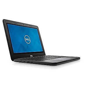 Dell Chromebook 11-5190 2-in-1 Convertible Notebook, 11.6" Touchscreen, Intel Celeron N3350 Processor, 32GB eMMC Storage, 4GB DDR4, Wi-Fi + Bluetooth, Chrome OS - Renewed