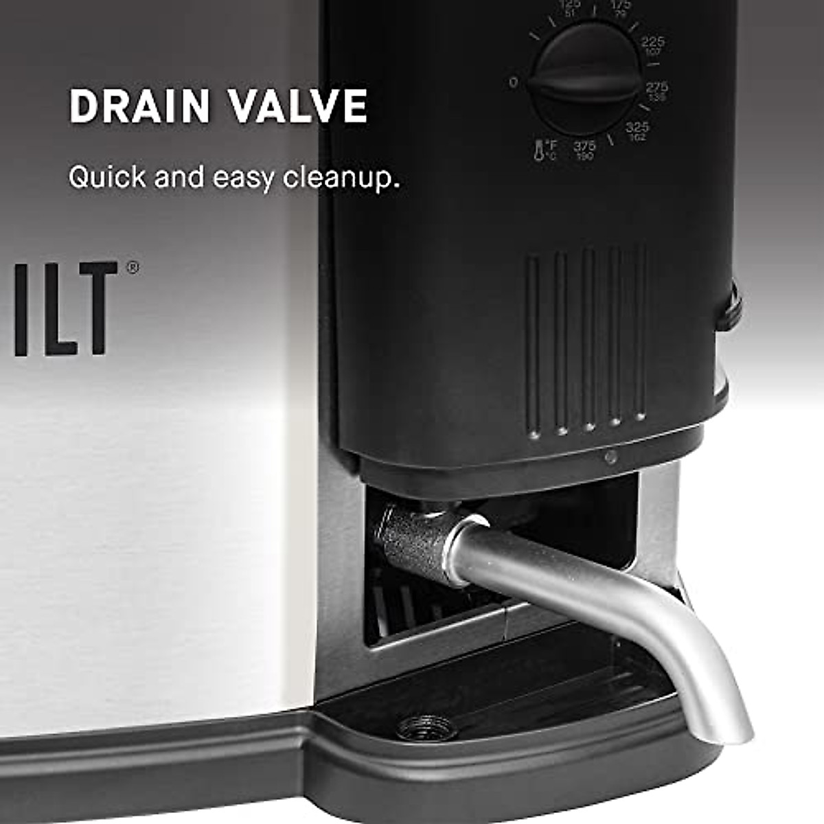 Masterbuilt MB20012420 Butterball XL 10 Liter Electric 3-in-1 Deep Fryer Boiler Steamer Cooker with Basket for Turkey, Seafood, & More, Silver