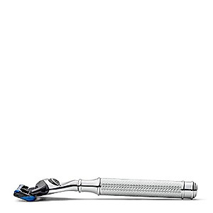 The Art of Shaving Fusion chrome engraved razor, .27 lb.