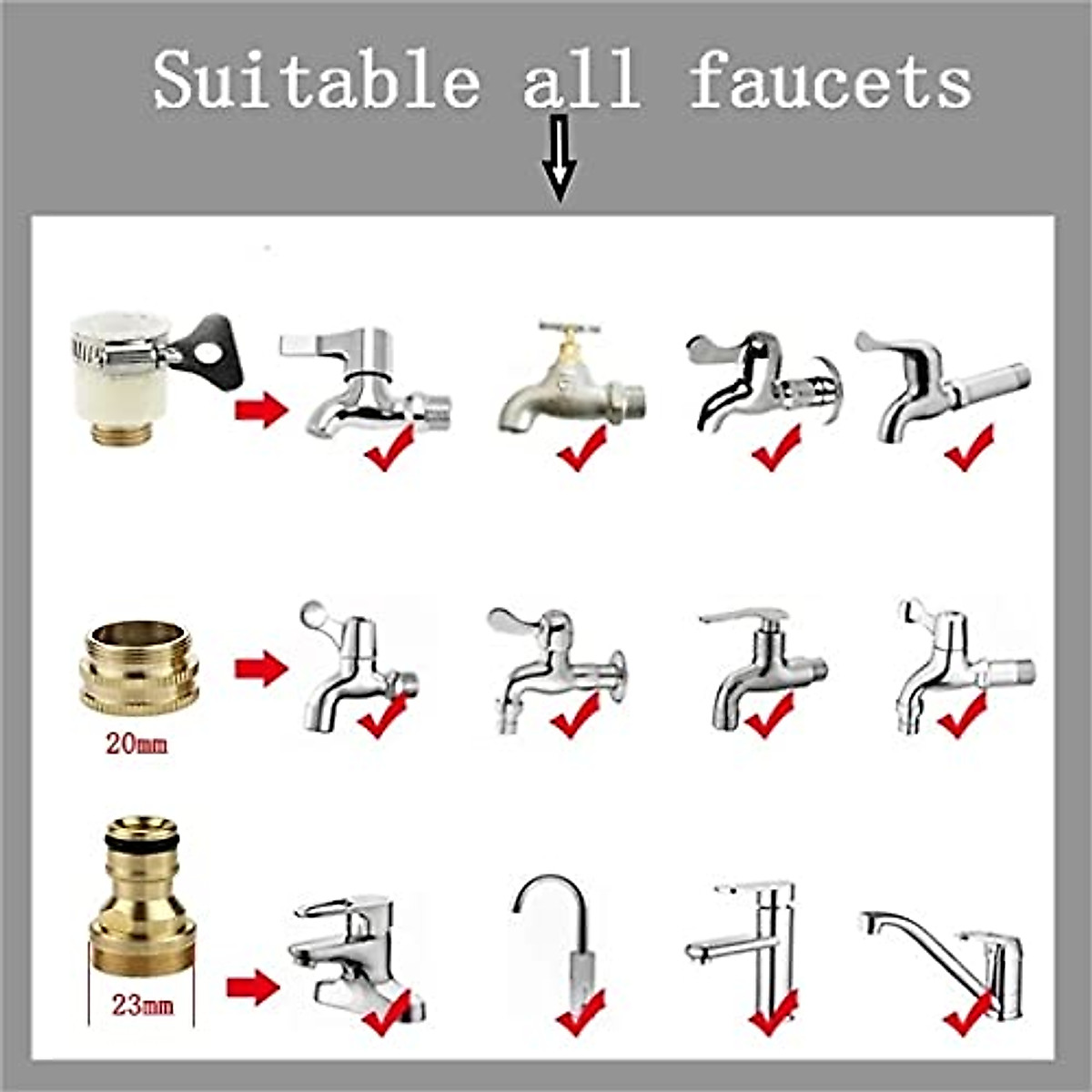 SLATIOM Expandable Magic Hose Pipe High-Pressure Car Washer Foam Pot Tool Flexible Garden Watering Noozle Home Adjustable (Color : 25FT)