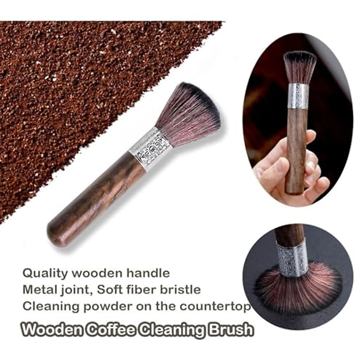 6 Pieces Coffee Machine Cleaning Brush Set Nylon Espresso Machine Brush Coffee Machine Brush Cleaner for Coffee Machine Bottle Teapot Nozzle