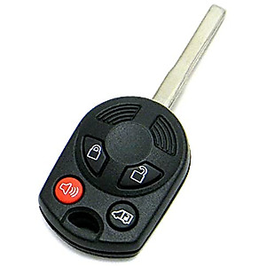 OEM Electronic 4-Button Remote Head High Security Key Fob Compatible with 2015-2020 Ford Transit Cargo & Passenger Van (FCC ID: OUCD6000022, P/N: 164-R8126)