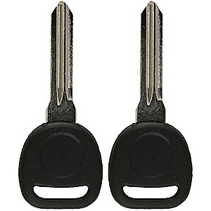 Discount Keyless Replacement Key Fob Car Remote and Uncut Transponder Key Compatible with 15913415, 25839476, ID 46 (2 Pack)