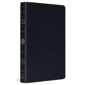 ESV Large Print Thinline Reference Bible (Black)
