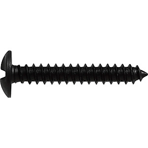 The Hillman Group 230373 Heat-Treated One-Way Lag Screw 5/16" x 4", Black