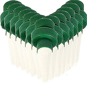 Poolan 15 Pack Vacation Plantes Waterer Self Watering Stakes Automatic Watering System, Plant Self Drip Irrigation Slow Release for Indoor or Outdoor Houseplants (15)