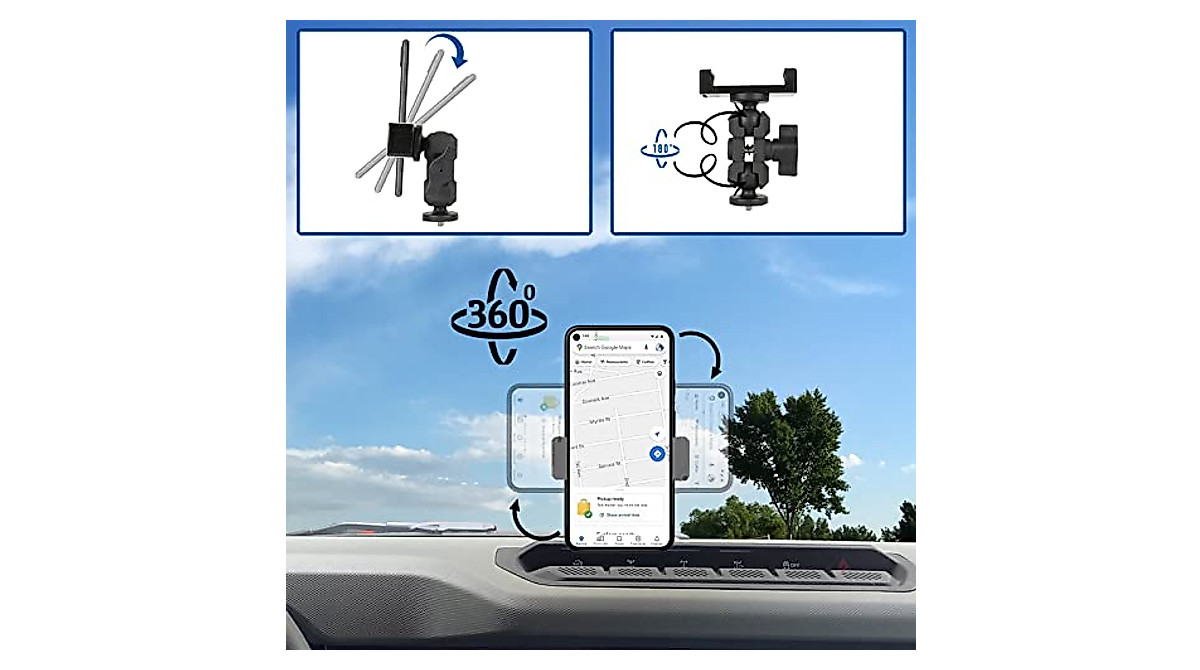 Ford Bronco Phone Holder Mount with Adjustable 360° Rotation