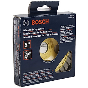 BOSCH DC530 5-Inch Diamond Cup Grinding Wheel for Construction Materials