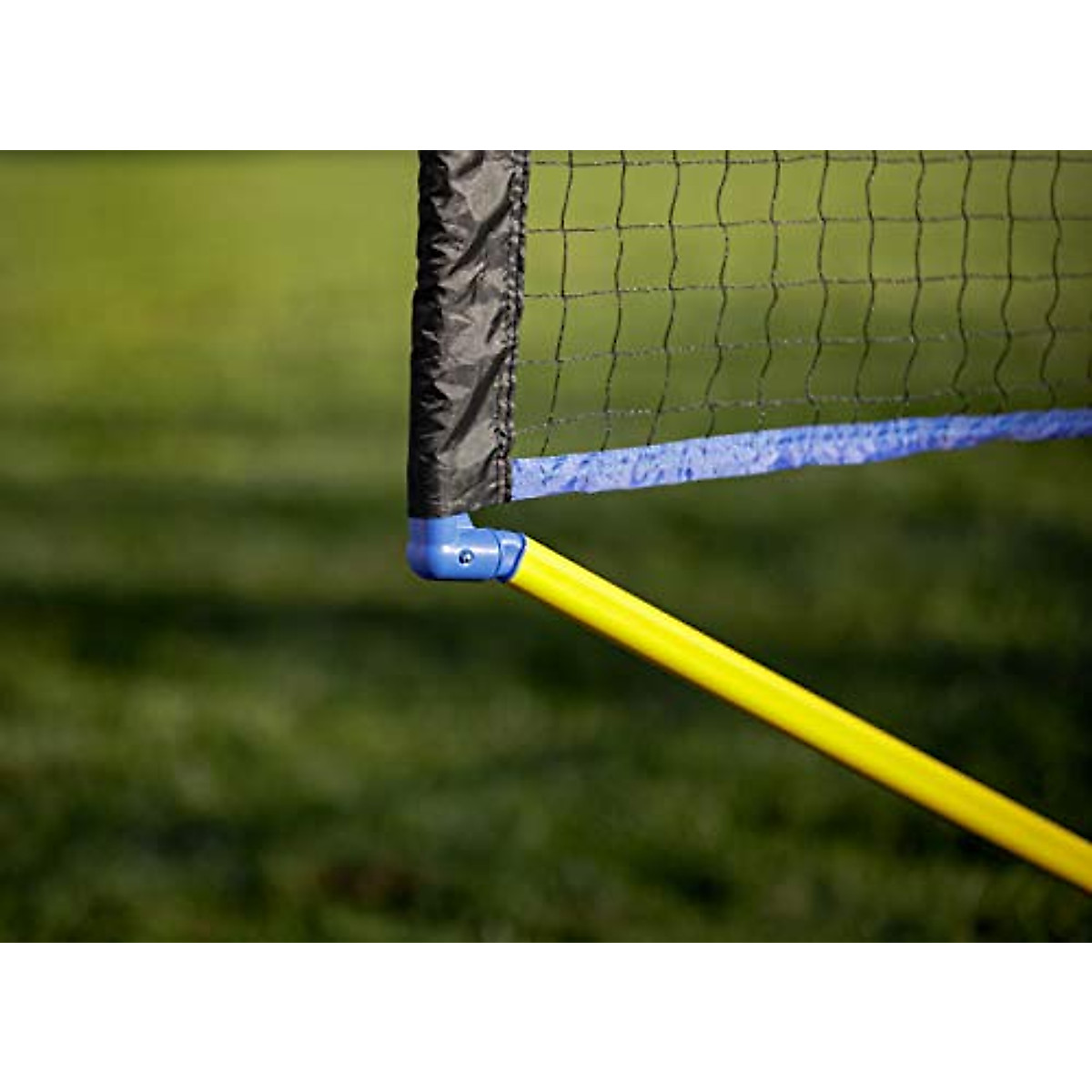 Triumph Sports Multi-Sport Versatile Combo Outdoor Game Net Set Includes Volleyball, Badminton, and Pickleball, Blue (35-7510-2)