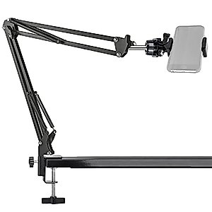 AceTaken Phone Video Stand,Overhead Camera Mount Compatible with iPhone Samsung Live Streaming,Baking,Craft,Videos,Online Lessons