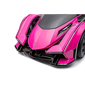 Dakott Lamborghini V12 Vision Gran Turismo Ride on Sports Car for Kids., Pink, Large