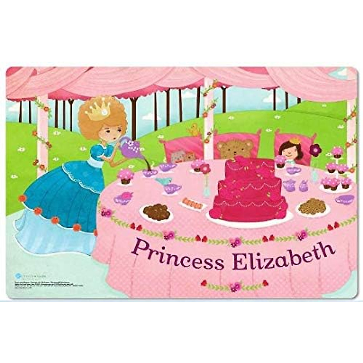 Personalized Placemat for Kids, Princess - I See Me!