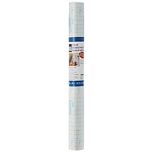 Magic Cover Shelf Liners, 18" x 20', Clear Acid Free, 20 Sq Ft