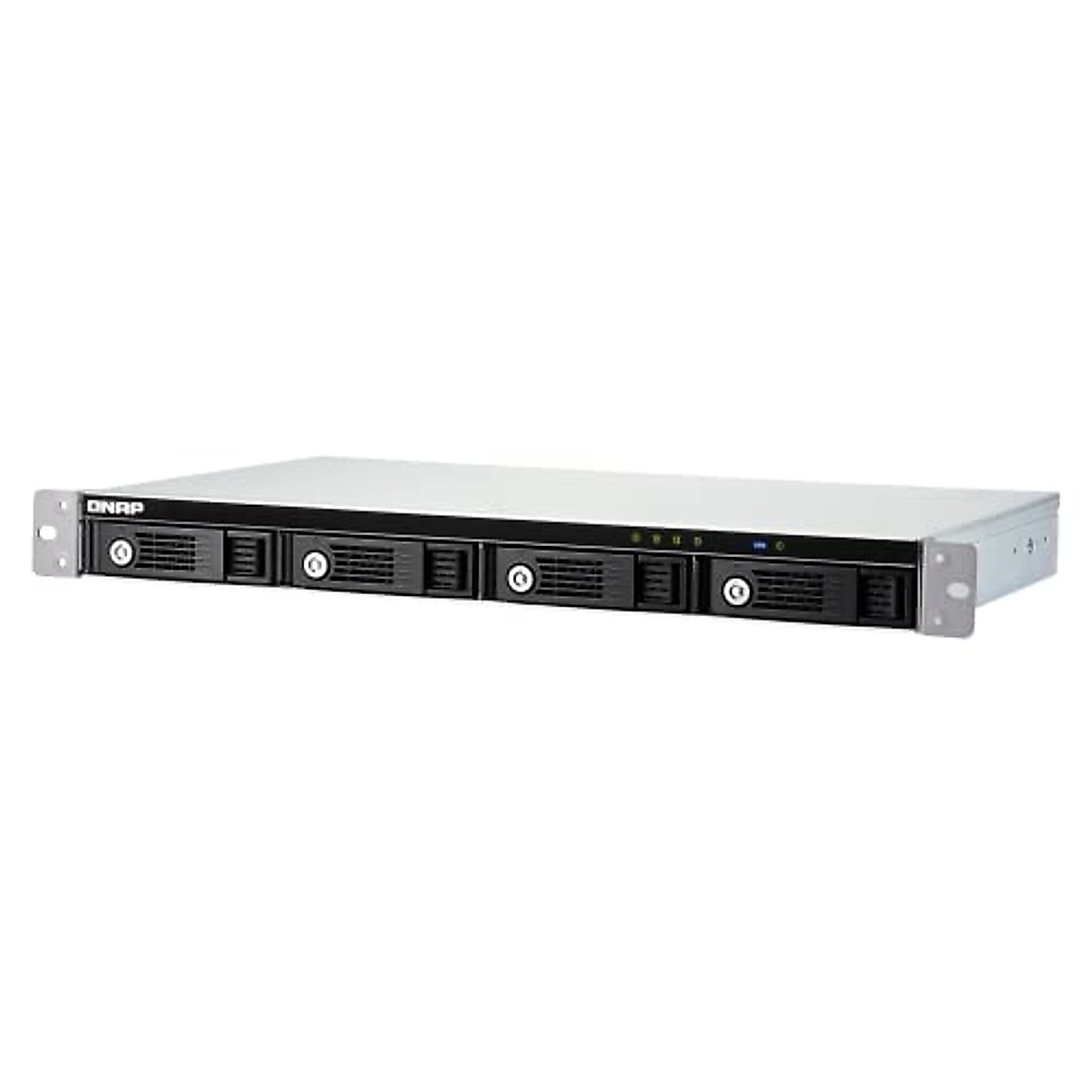 QNAP TR-004U 1U 4 Bay Hard Drive Enclosure Direct Attached Storage (Das) with Hardware RAID USB 3.0 Type-C