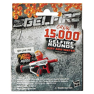 Nerf Pro Gelfire Refill, 15000 Gelfire Rounds, for Use Gelfire Blasters, Outdoor Games for Ages 14 & Up