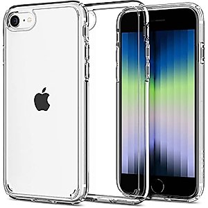 Spigen Ultra Hybrid Designed for iPhone SE 2020 Case/Designed for iPhone 8 Case (2017) / Designed for iPhone 7 Case (2016) - Crystal Clear
