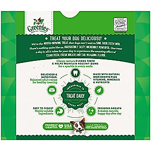 GREENIES Original Large Natural Dental Care Dog Treats, 54 oz. Pack (34 Treats)