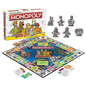 Monopoly Scooby-Doo! Board Game | Official Scooby-Doo! Merchandise Based on The Popular Scooby-Doo! Cartoon | Classic Monopoly Game Featuring Scooby-Doo! Characters