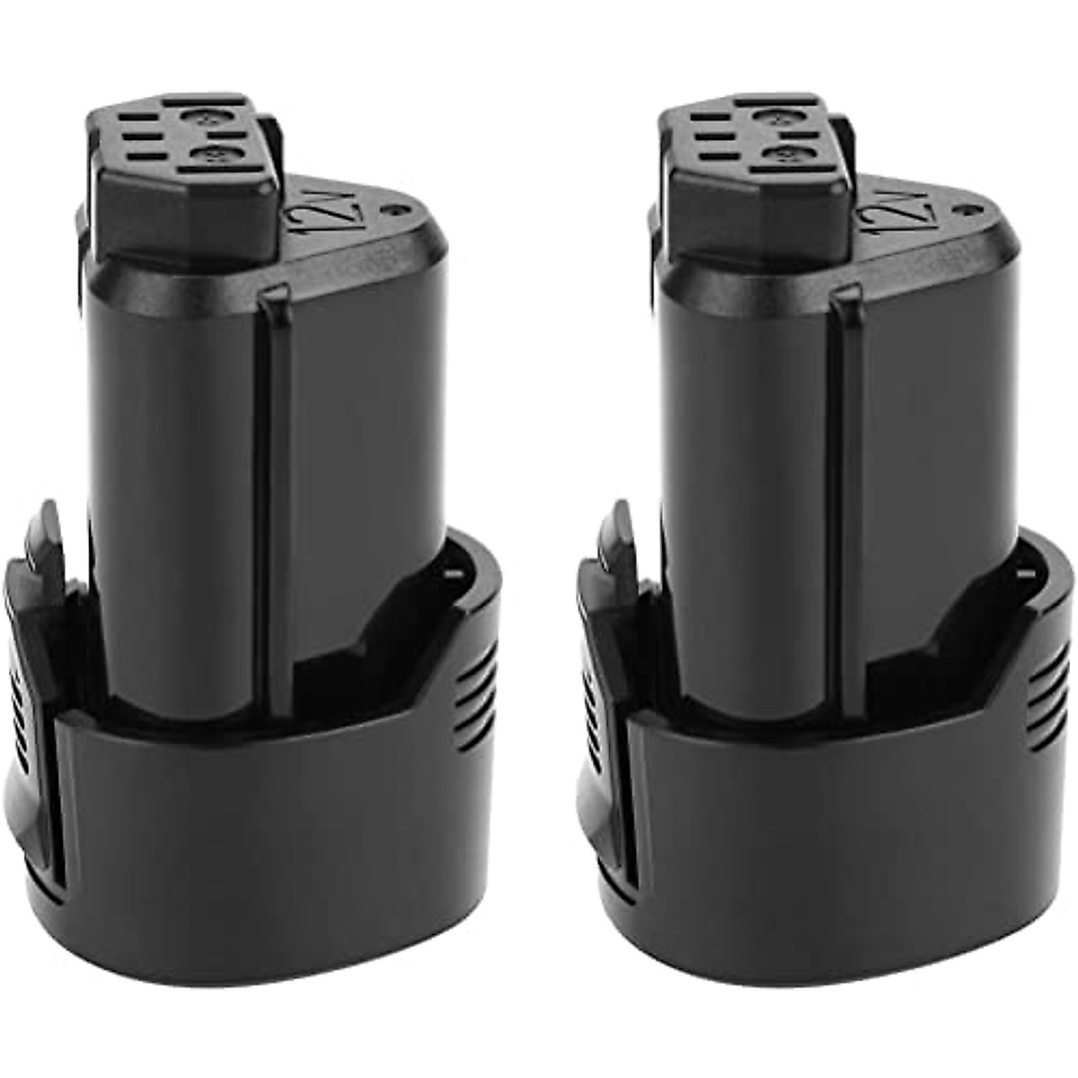 Hanaix 2 Pack 3.0Ah Li-ion Replacement Battery for Ridgid 12v Battery R82007 R82008 R82009 R82048 R82049 R86048 AC82008 AC82049 AC82048 AC82059 130188001 130219001 130446011