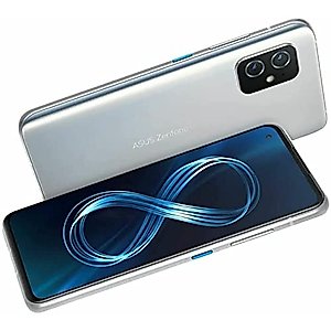 ASUS Zenfone 8 ZS590KS 5G Dual 256GB 8GB RAM Factory Unlocked (GSM Only | No CDMA - not Compatible with Verizon/Sprint) International Version - White