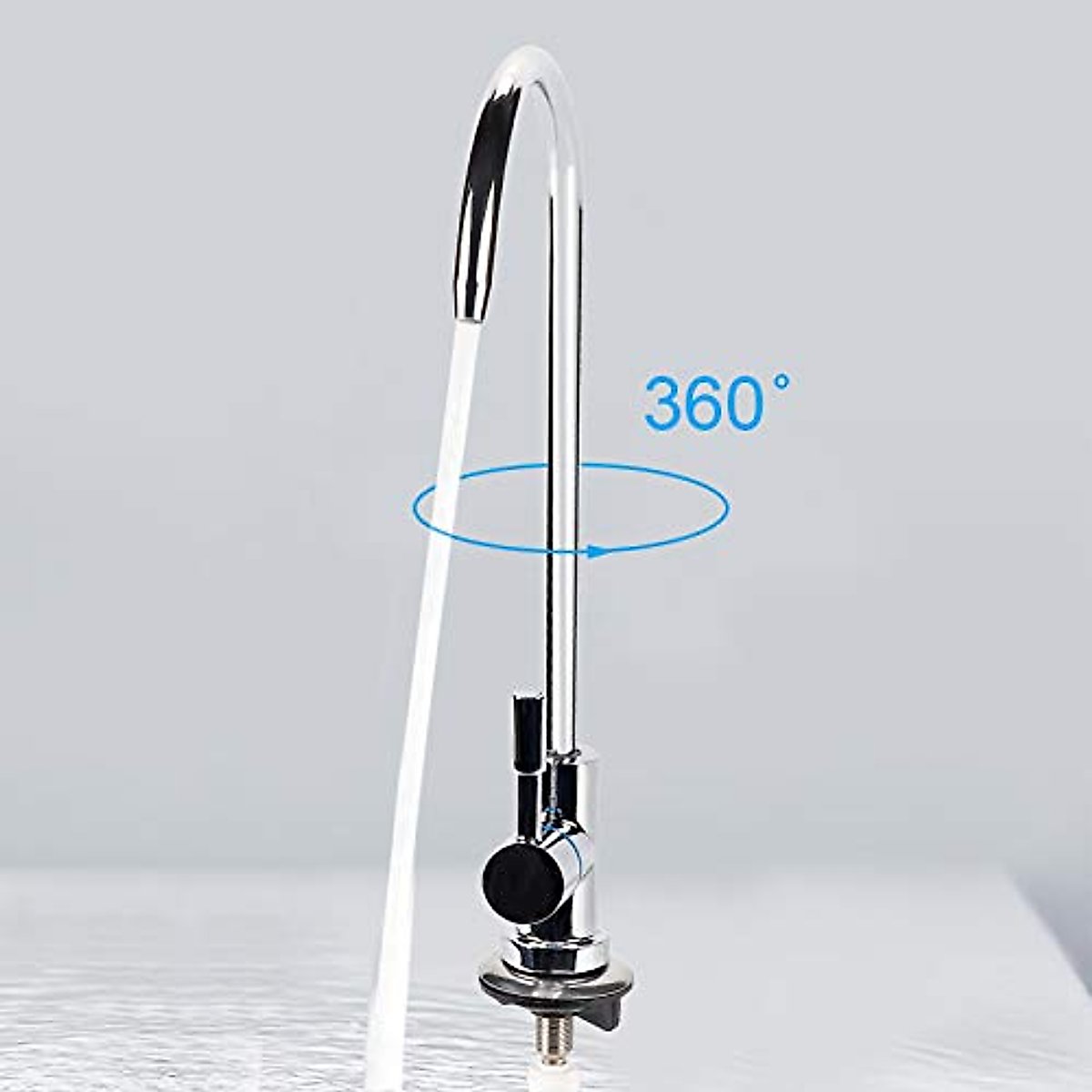 Reverse Osmosis Faucet, Filtration Drinking Water Filter Faucet RO Water Faucet Reverse Osmosis Purifier for RO Drinking Water Filtration SystemsUnder-Sink & Countertop Filtration