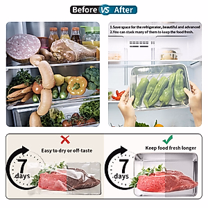 GIUOIDUO stainless steelFood Storage Containers setsstorage box with lidfreezer FrozenKitchen tray with lidOven plateSide dish plate Freezer & Dishwasher Safe