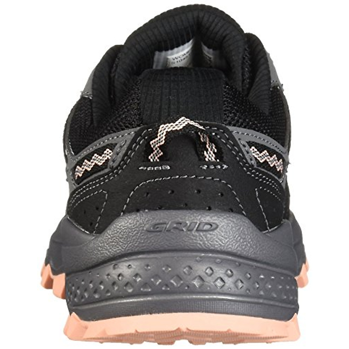 Saucony Women's Grid Excursion TR12 Sneaker, Grey/Peach, 8 Wide