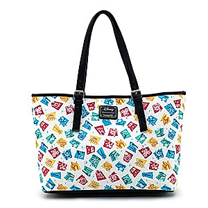 Loungefly: Disney 65th - Disneyland Attractions Tote Bag