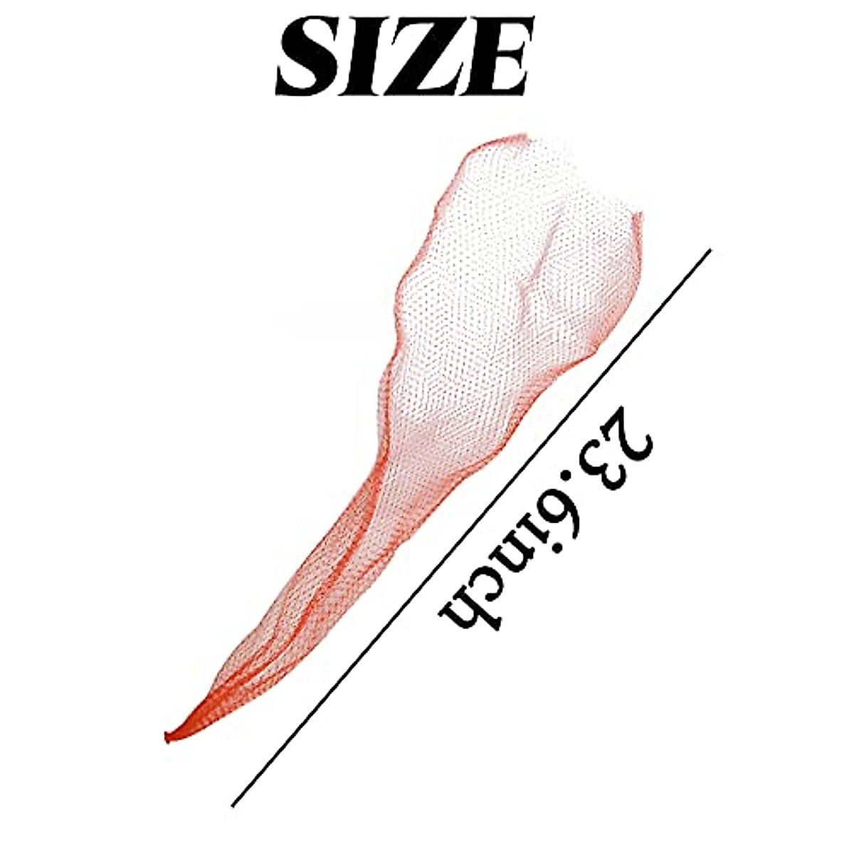 YOOHUA 150PCS Seafood Boiling Bags Bulk, Plastic Shellfish Clam Mesh Bags, Fruit and Vegetable Produce Packaging Net