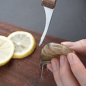 Meech Shrimp Deveiner Tool and Seafood Tools 304 Stainless Steel Shrimp Cleaner Gadgets in the Kitchen 2 Pieces