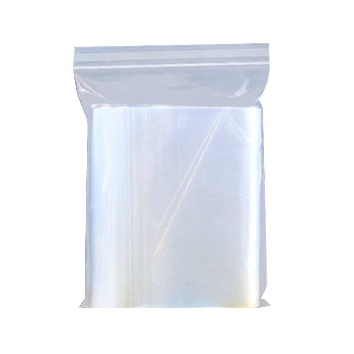 KOqwez33 100Pcs Resealable Clear Cello/Cellophane Bags, Clear Household Sundries Food Storage Zipper Plastic Bags for Treat Cookie Bakery Candle Soap Popcorn Transparent 9cm x 13cm
