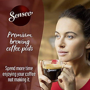 Senseo Mild Light Roast Coffee Pods, 16 Count (Pack of 10) - Single Serve Coffee Pods Bulk Pack for Senseo Coffee Machine - Compostable Coffee Pods for Hot or Iced Coffee, Cold Brew Coffee