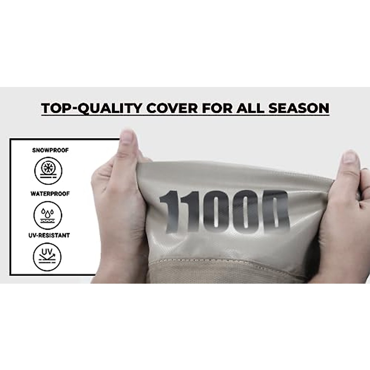 IMPROVED! Generator Cover while Running Heavy Duty 100% Waterproof Portable Generator Enclosure Tent to Run in All Weather- 3 Layers Protection Shed with Inbuilt Frame for 3500w-12000w Generators