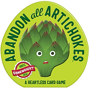 Gamewright - Abandon All Artichokes - A Heartless Card Game,Green