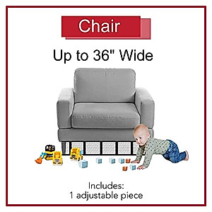 LAMINET Deluxe Under Couch Toy Blocker - Keep Toys and Other Objects from Disappearing Under Furniture. Attaches Easily to The Bottom of Couches and Furniture Non Adhesive Works on All Types of Floors