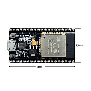 3 Pcs ESP32 ESP32S Board ESP-WROOM-32 Development Board, Aideepen ESP32S ESP-WROOM-32 Board 2.4GHz Dual-Core Compatible with Arduin, Nodemcu, and MicroPytho