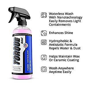 Torque Detail Ceramic Coating & Ceramic Waterless Wash Bundle