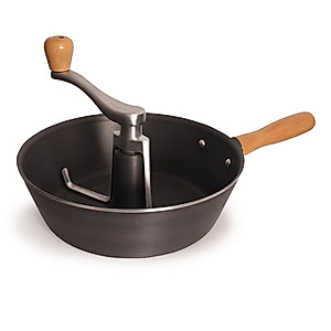 Kitchen Crop 10In. Nut Roaster Pan, Gray, Small