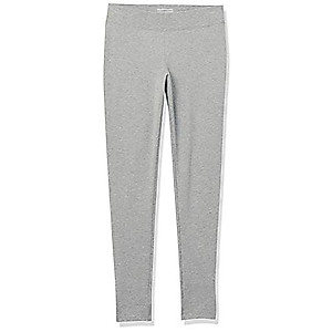 Amazon Essentials Soft Leggings for Women, Grey Heather Color, Medium