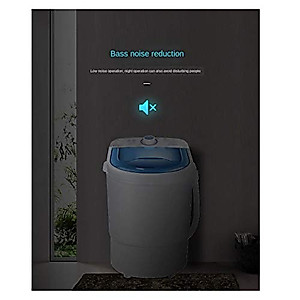 ZLXDP 4.5kg Mini Washing Machine Single Tub Kids Clothes Washer Dryer Small Compact Machine Portable Washer Baby Mini Laundry Machine (Color : EU)