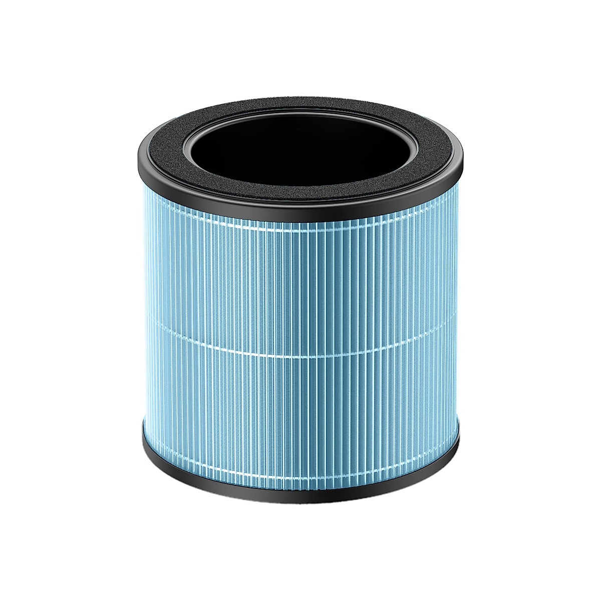 Homvana H201 Air Purifier Replacement Filter, 3-in-1 True HEPA, High-Efficiency Activated Carbon 1 Pack